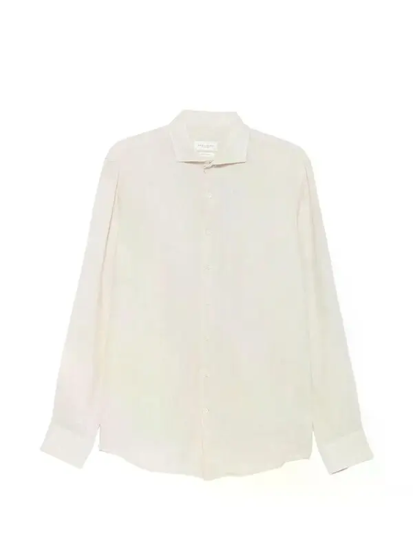 PROFUOMO French-linen Shirt - Neutrals