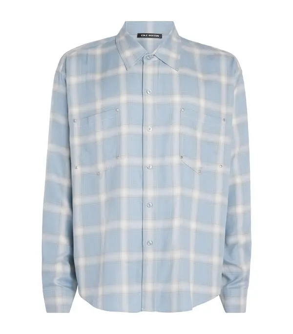 COLE BUXTON Check Western Shirt