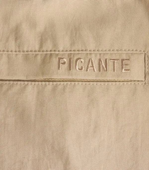 PICANTE Crinkled Pleated Waterproof Nylon Shorts