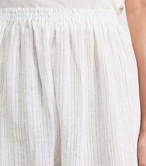 Eskandar Linen-blend Wide-leg Trousers
