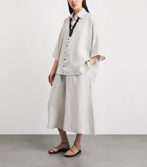 Eskandar Linen Relaxed Shirt