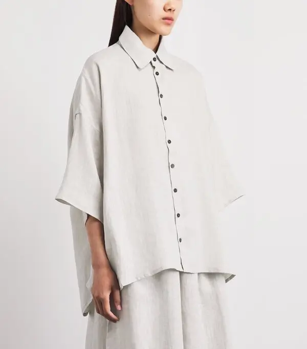 Eskandar Linen Relaxed Shirt