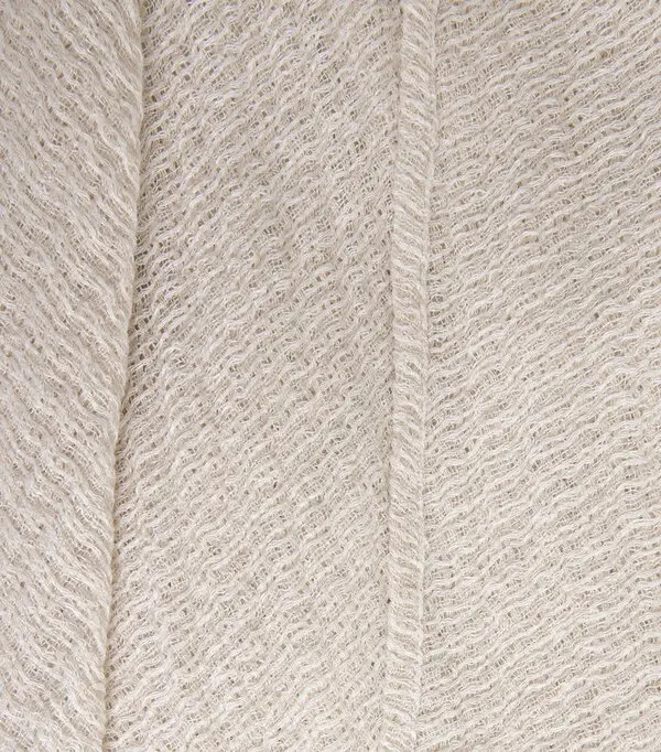 Eskandar Longline Linen-blend Cardigan