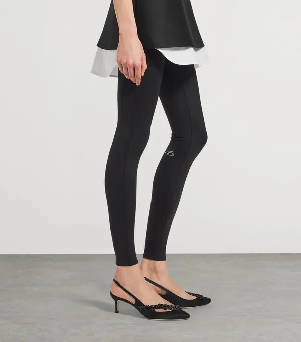 Balenciaga X Manolo Blahnik Embellished Slingback Heels