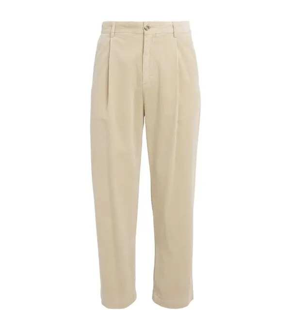 Barena Venezia Corduroy Straight Leg Trousers - Ivory