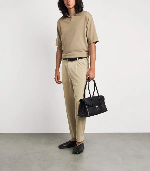 Barena Venezia Corduroy Straight Leg Trousers - Ivory