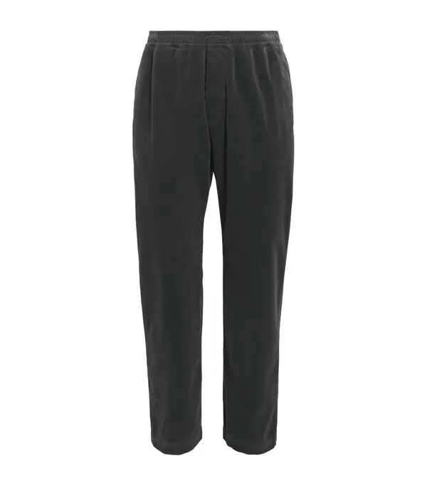 Barena Venezia Corduroy Straight Leg Trousers - Grey