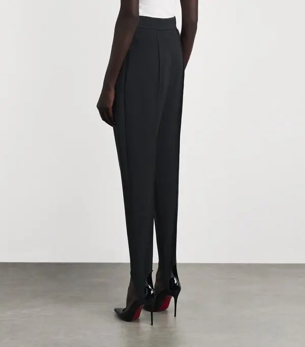 Stella McCartney Crepe Tapered Leggings