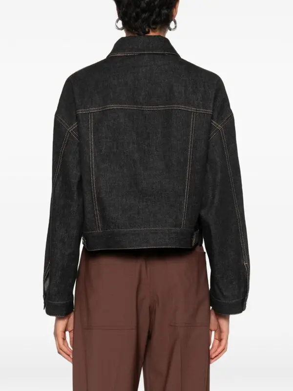 Brunello Cucinelli Denim Cotton Jacket