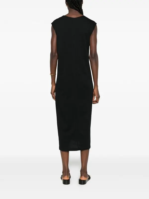 TOTEME Knotted Detail Cotton Dress