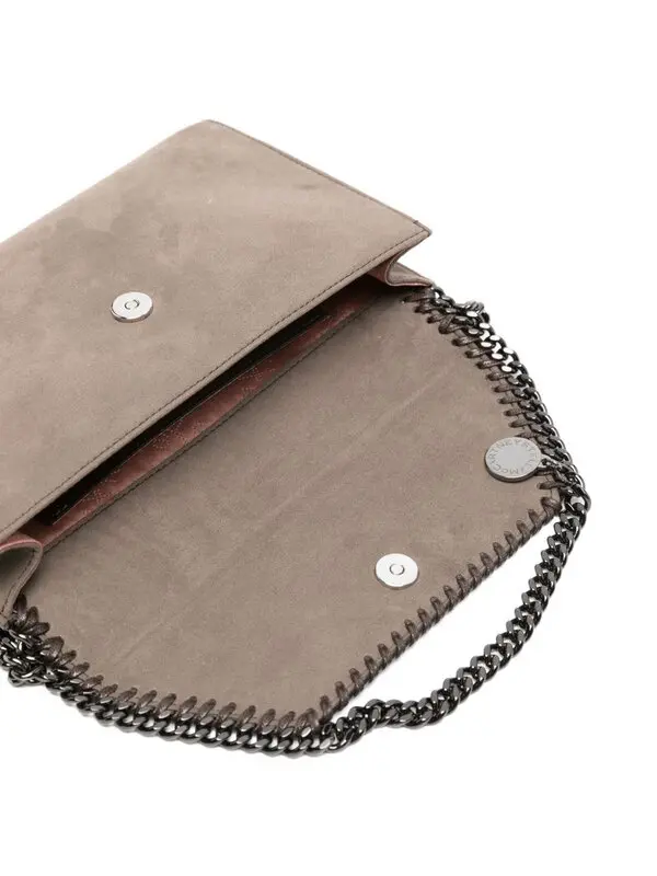 Stella McCartney Falabella Wallet On Chain - Brown