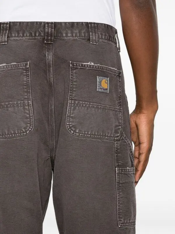 Carhartt Work In Progress Cotton Denim Jeans - Brown
