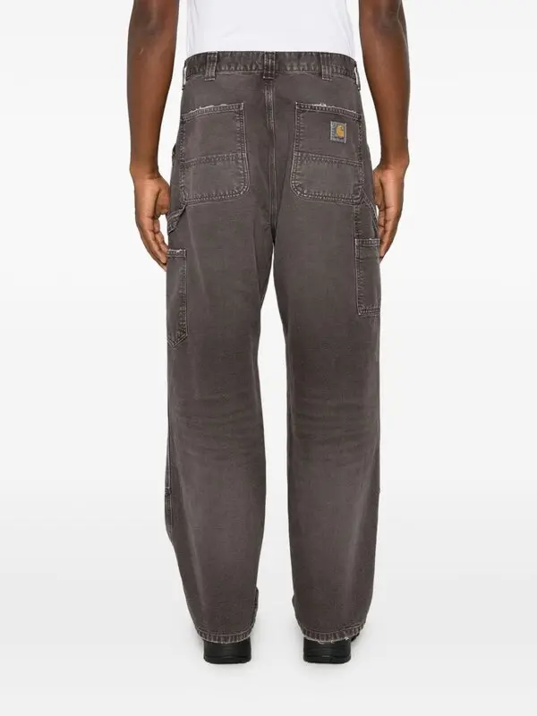 Carhartt Work In Progress Cotton Denim Jeans - Brown