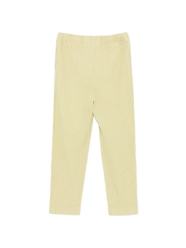 Issey Miyake Pleated Trousers - Green