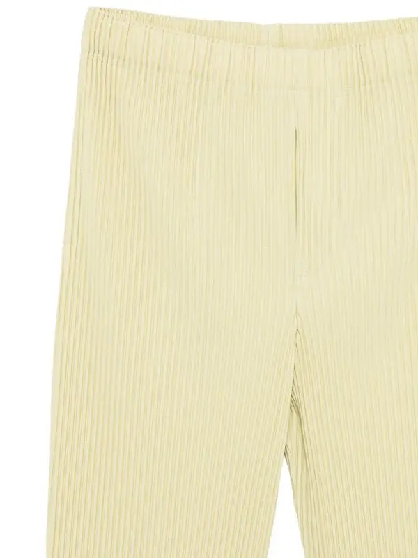 Issey Miyake Pleated Trousers - Green
