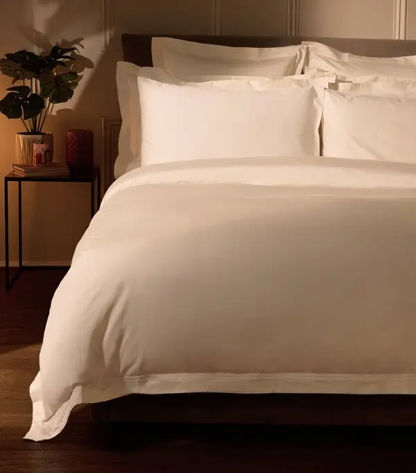Harrods Brompton Ii King Flat Sheet - Ivory