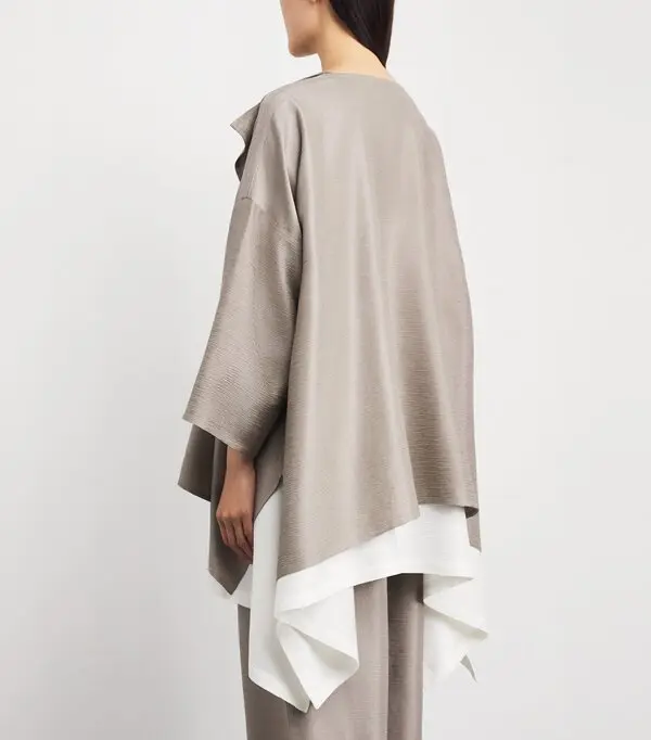 Eskandar Silk Plissé Jacket
