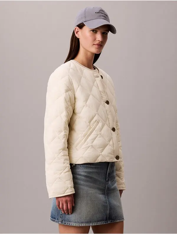 Calvin Klein Quilted Liner Jacket - Birch