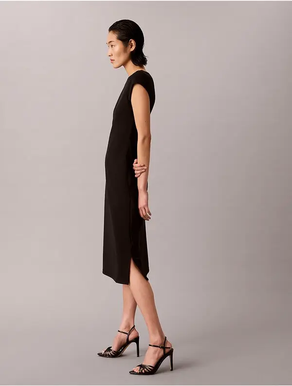 Calvin Klein Ponte Midi Dress