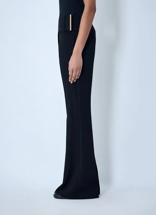 Sportmax High-waisted Flared Trousers