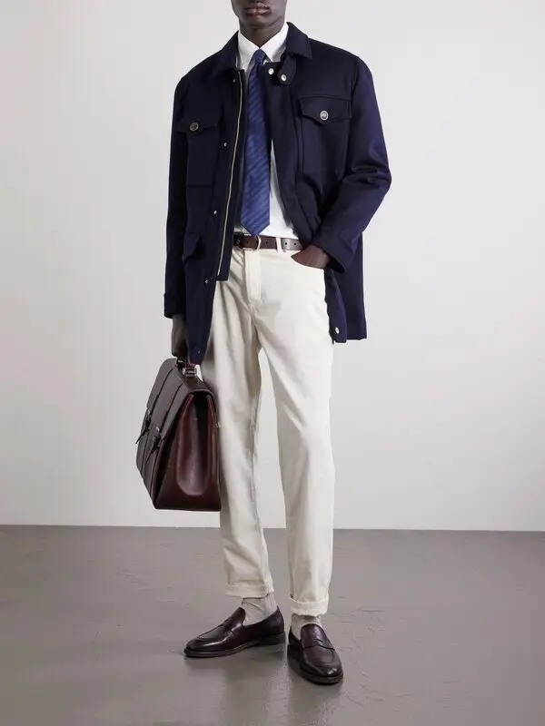 Brunello Cucinelli Padded Cashmere Jacket