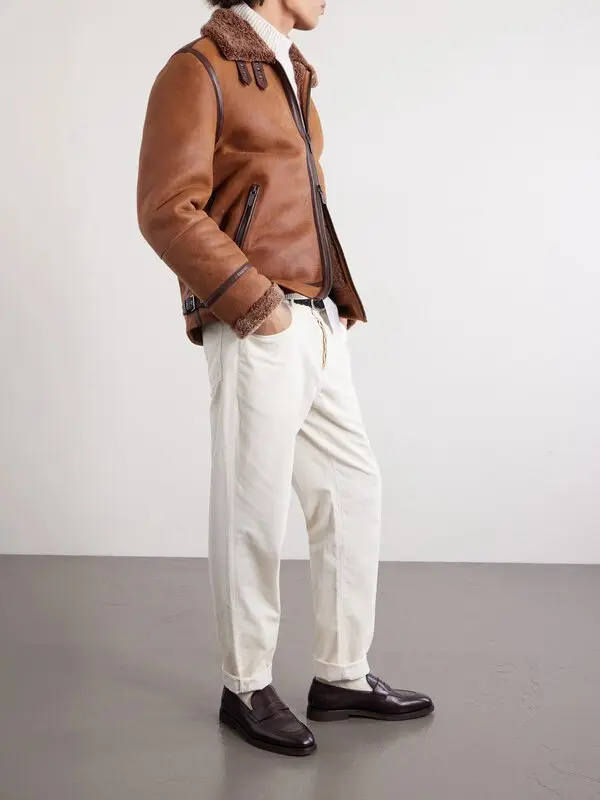 Brunello Cucinelli Shearling Jacket