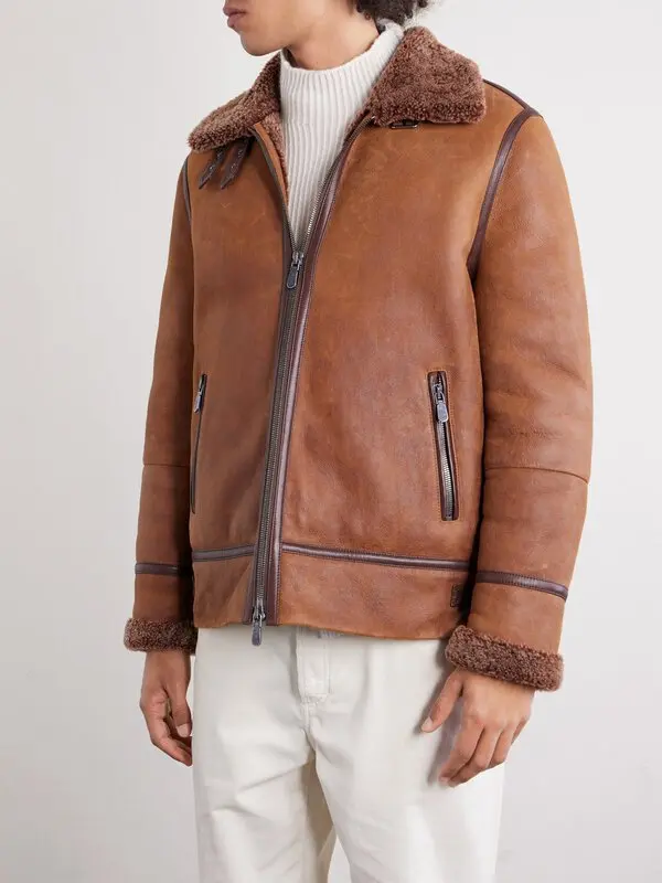 Brunello Cucinelli Shearling Jacket