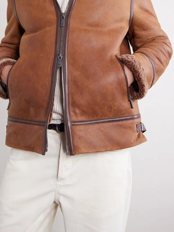 Brunello Cucinelli Shearling Jacket