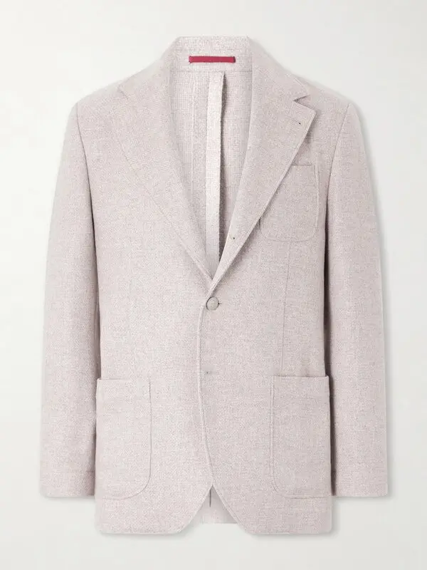 Brunello Cucinelli Cashmere Blazer - Neutrals