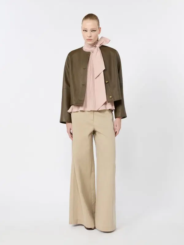 Max Mara Silk Taffeta Blouse