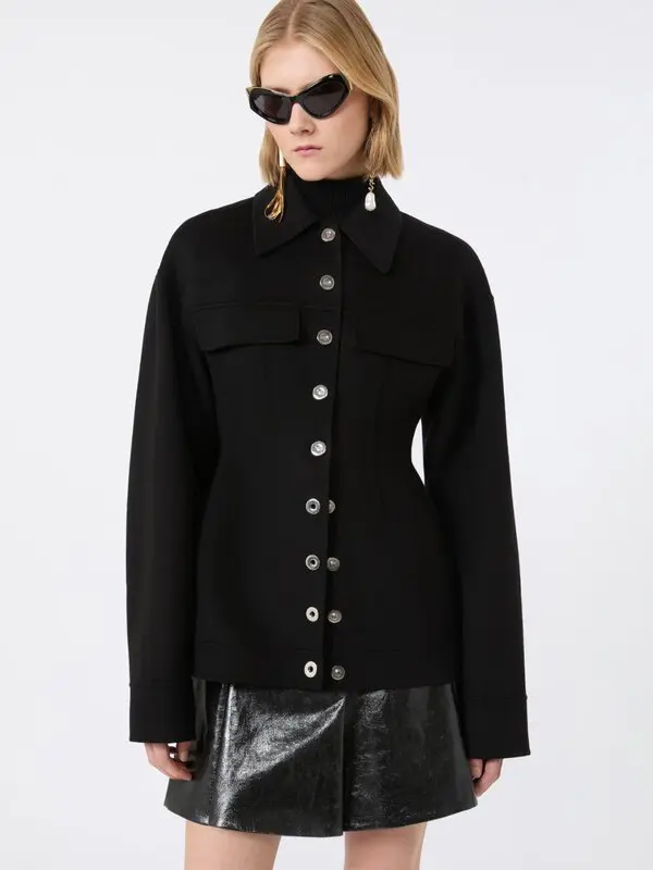 Max Mara Wool Shaped Heavy Jacket