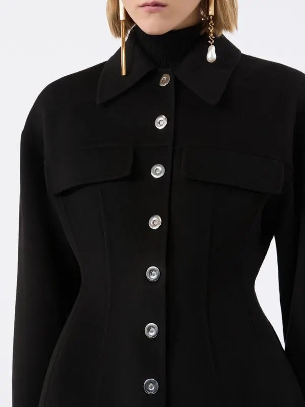 Max Mara Wool Shaped Heavy Jacket