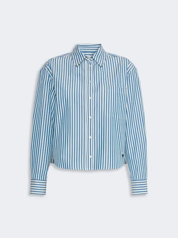 Max Mara Cotton Poplin Shirt - Cornflower Blue