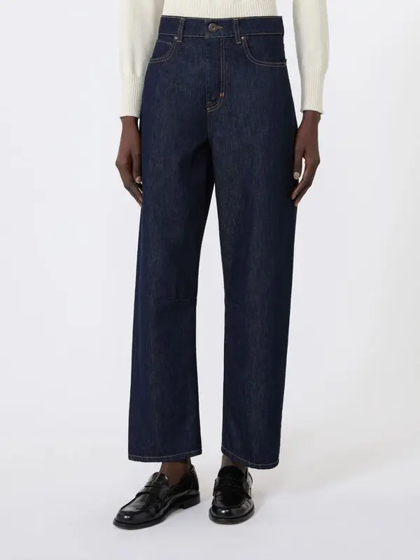 Max Mara Barrel-leg Denim Jeans