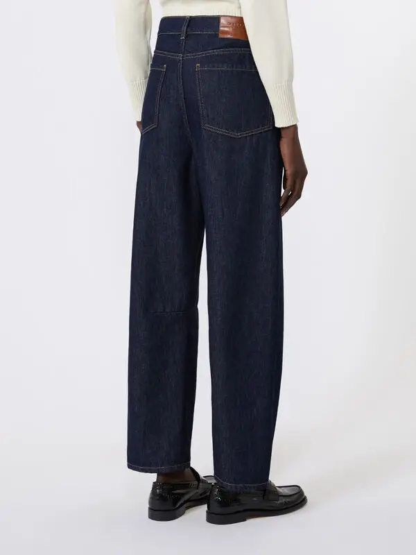 Max Mara Barrel-leg Denim Jeans