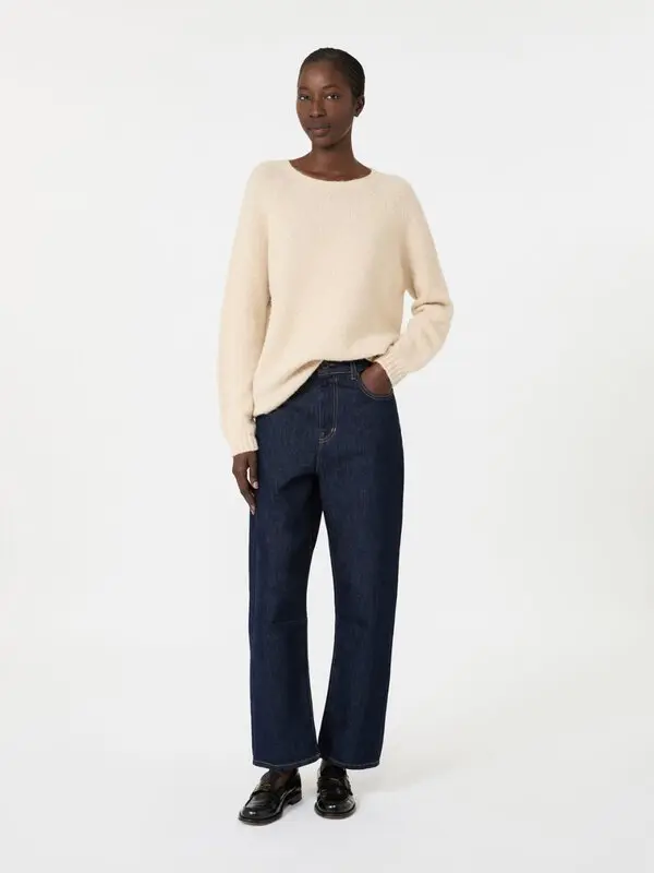 Max Mara Barrel-leg Denim Jeans