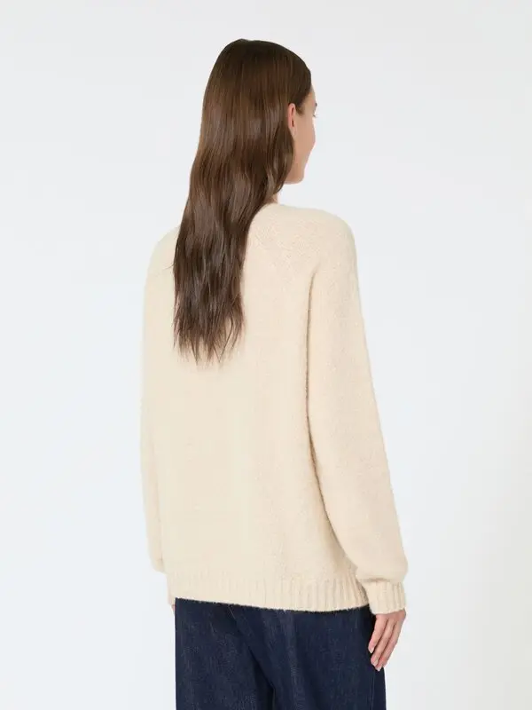 Max Mara Alpaca And Cotton Crew Neck Sweater