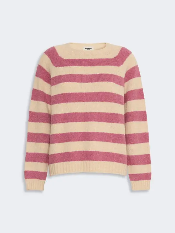 Max Mara Alpaca And Cotton Sweater - Raspberry