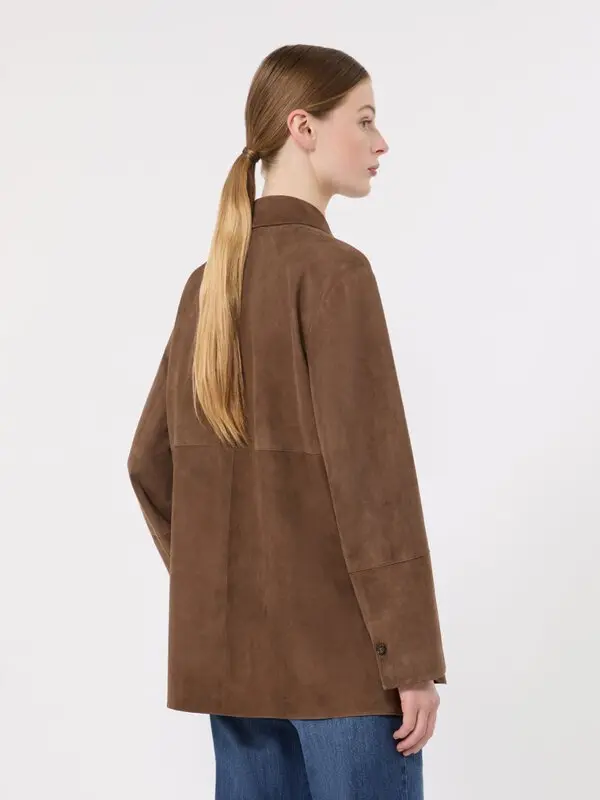 Max Mara Suede Shirt Jacket