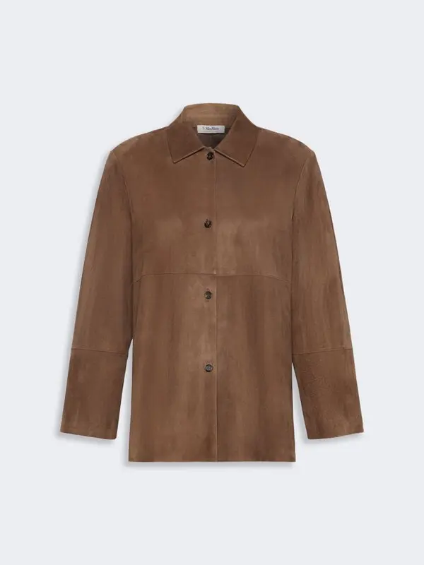 Max Mara Suede Shirt Jacket
