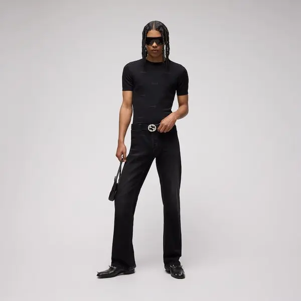 Gucci Wool Silk Jacquard T-shirt