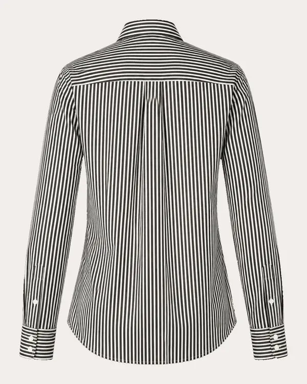 VERDELIMON Marion Striped Shirt With Cherry Charms