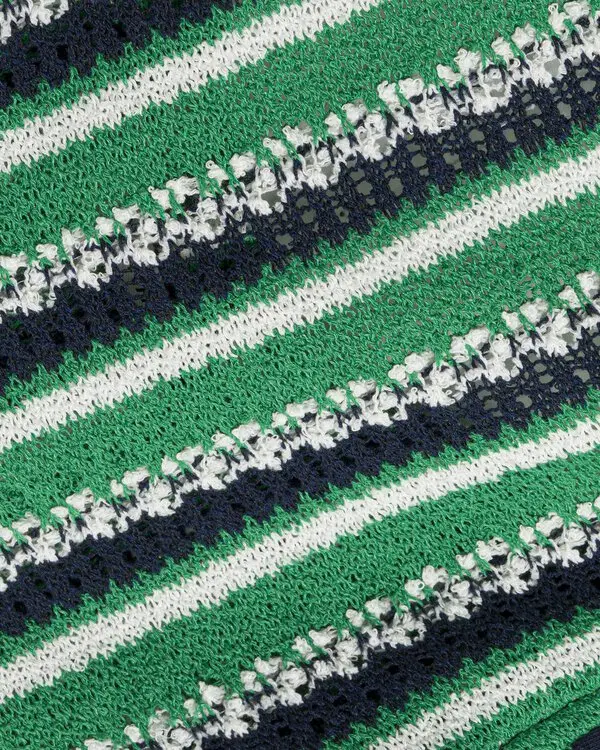 Simkhai Melville Stripe Knit Boatneck Top