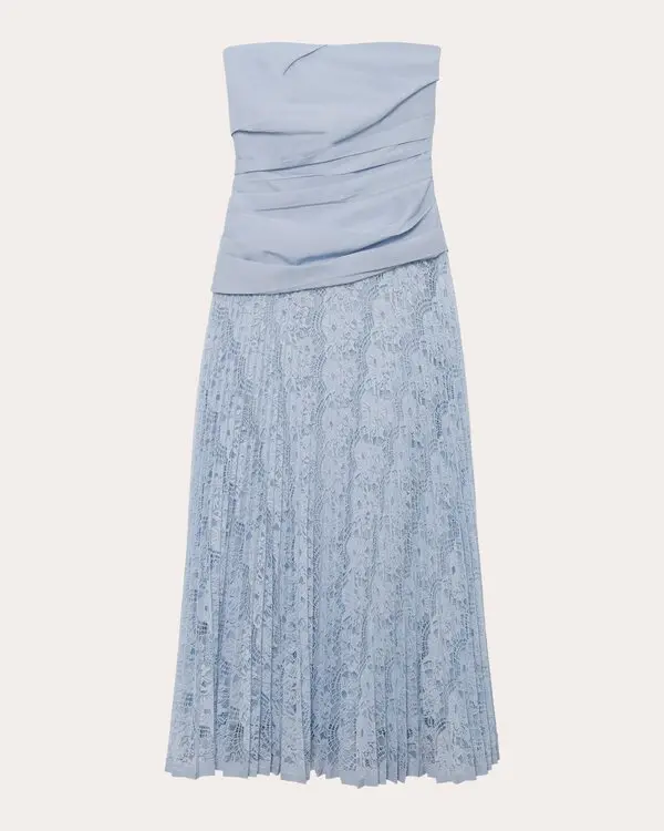 Simkhai Annalise Strapless Midi Dress