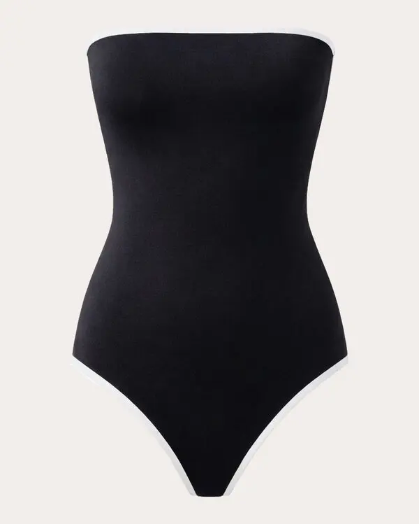 VERDELIMON Tijuana Strapless One-piece - Black
