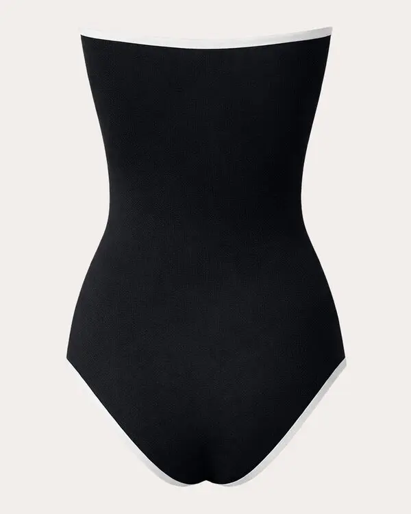 VERDELIMON Tijuana Strapless One-piece - Black