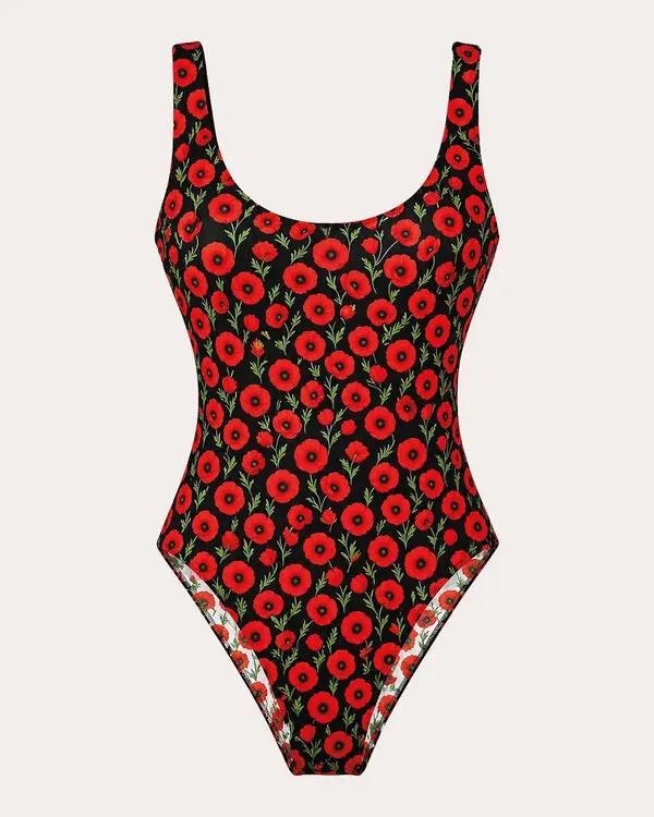 VERDELIMON Acacia Floral Reversible One-piece - Multicolor