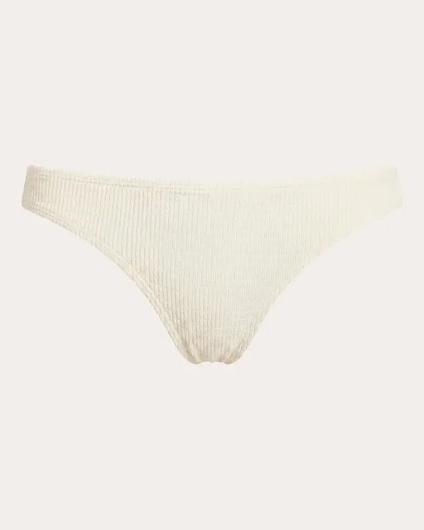 VERDELIMON Tunas Textured Bikini Bottoms - Neutral