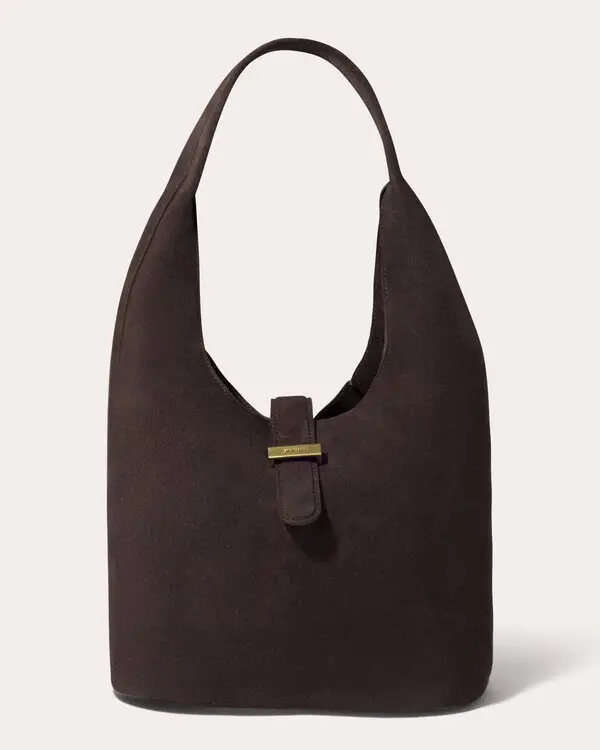 Simkhai Khai Suede Shoulder Bag - Brown