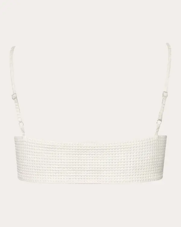 VERDELIMON Pomona Textured Bikini Top